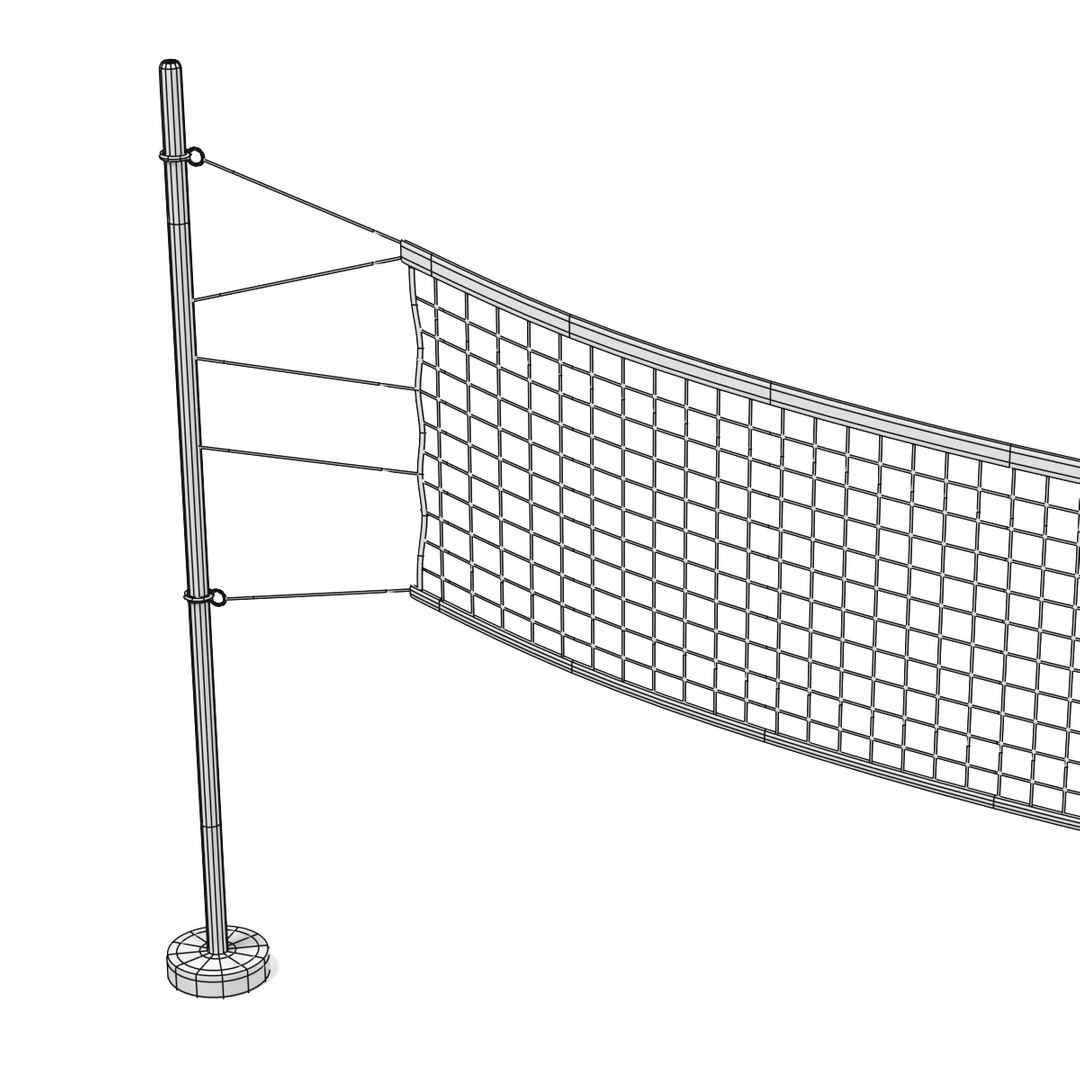3d Volleyball Net