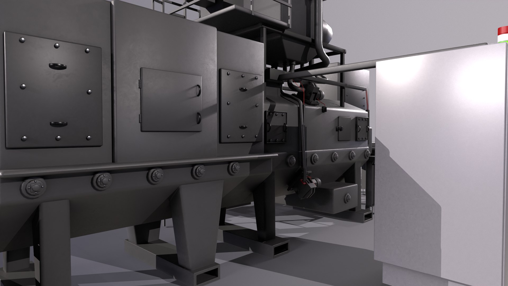 Shot Blasting Machine 3D Model - TurboSquid 2059016