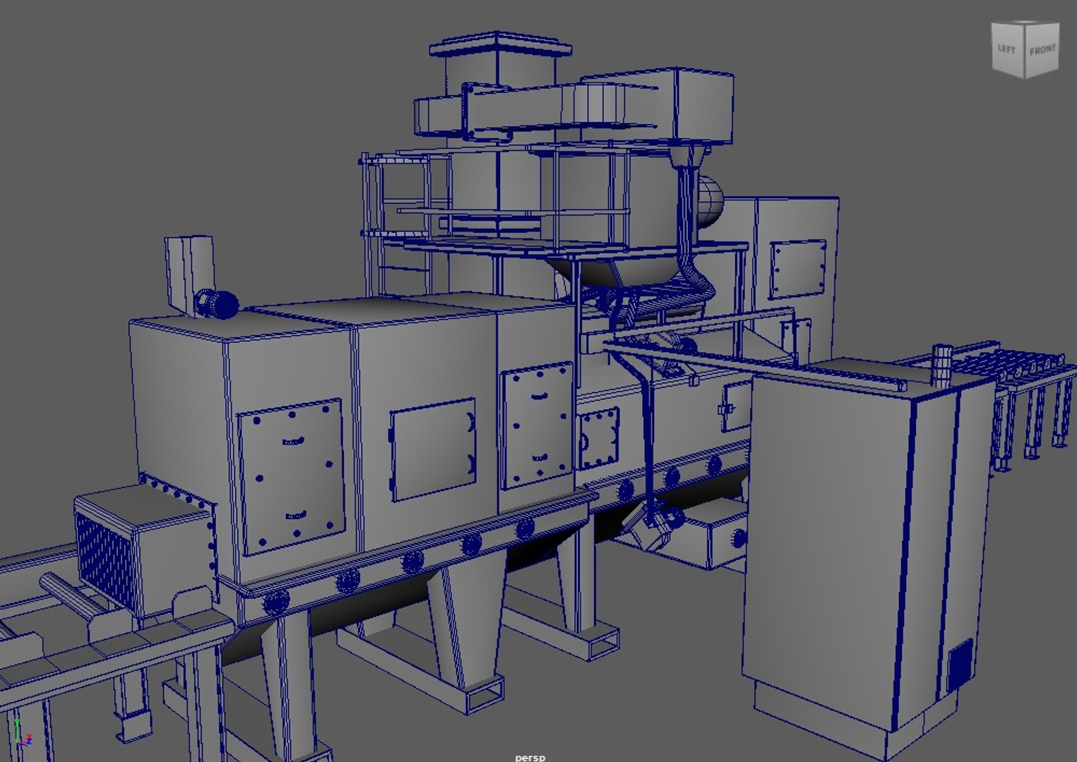 Shot Blasting Machine 3D Model - TurboSquid 2059016