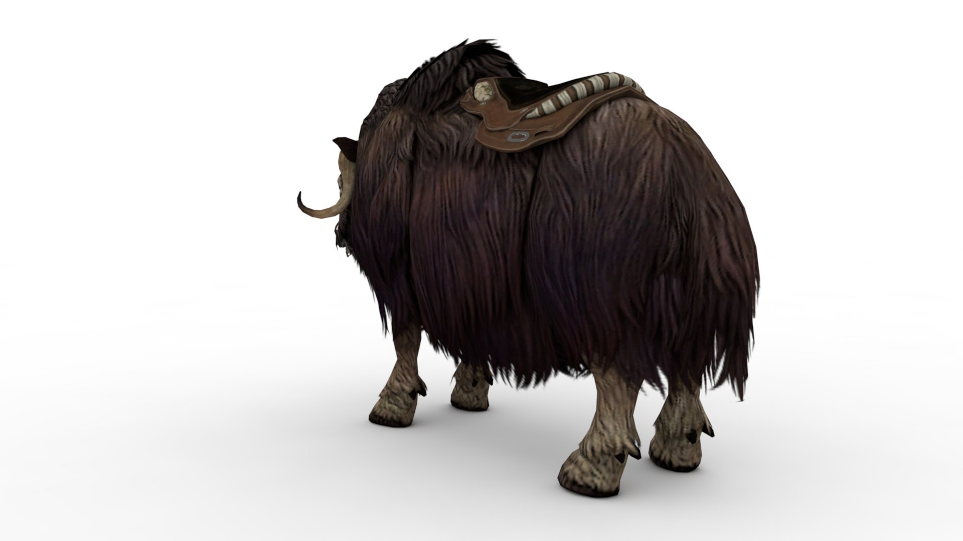 3D Musk Ox - TurboSquid 1839503