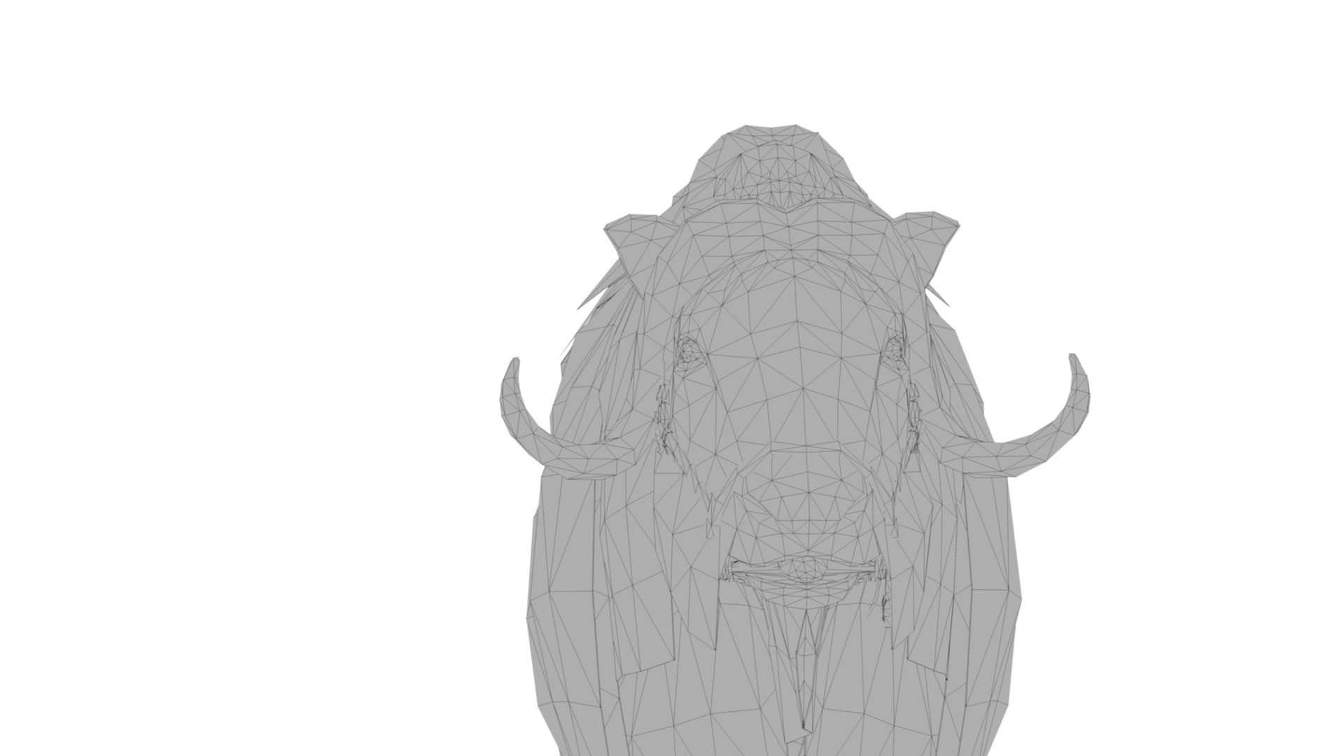 3D Musk Ox - TurboSquid 1839503