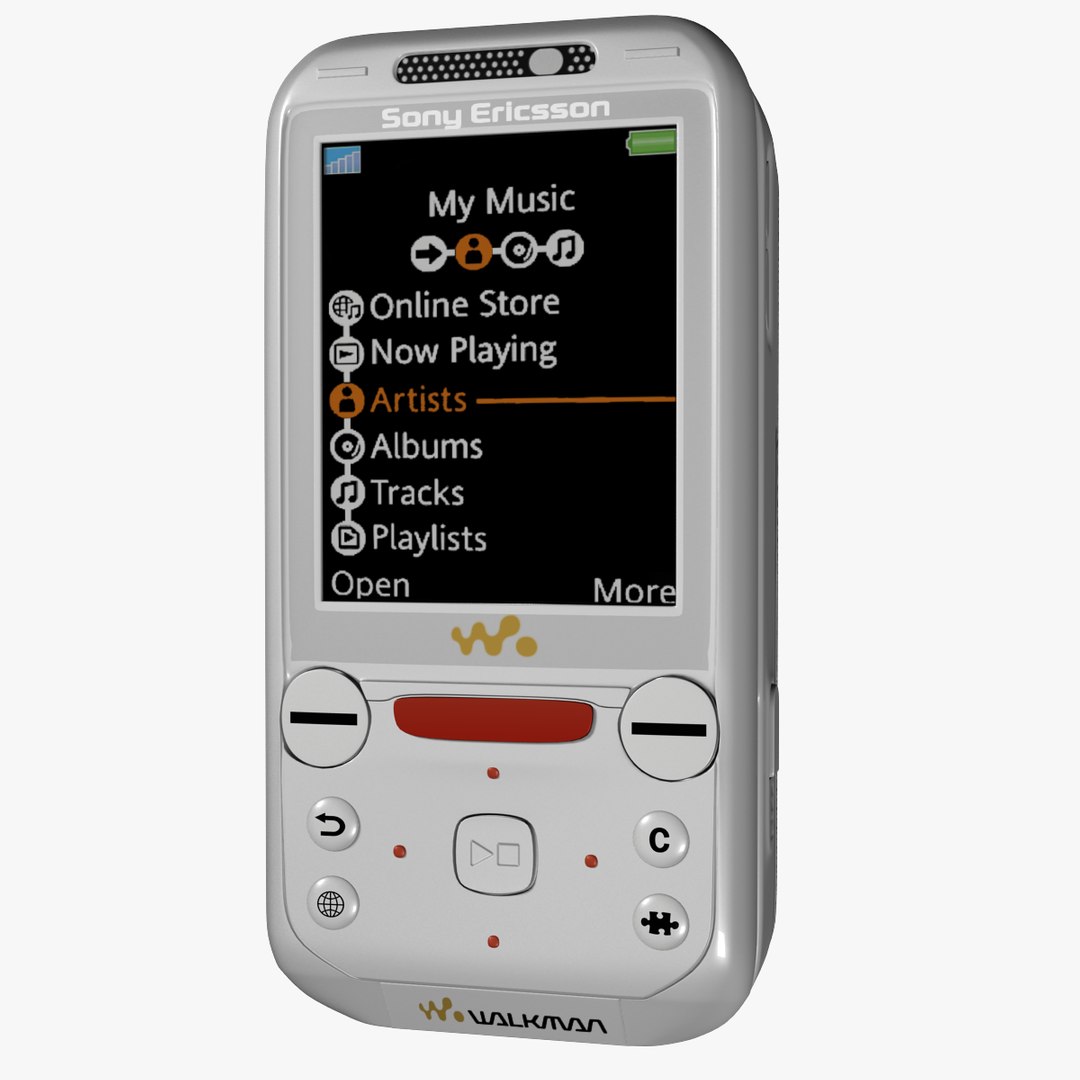Obj Sony Ericsson W850i