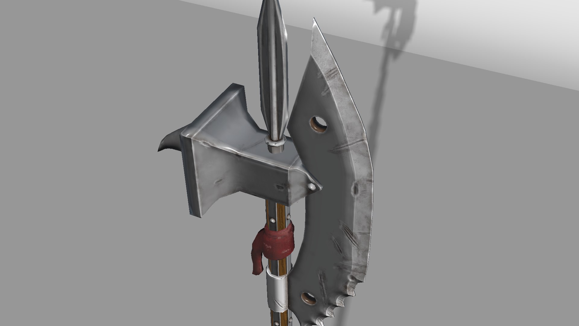 Stylized Steel Halberd 3D Model - TurboSquid 1783828