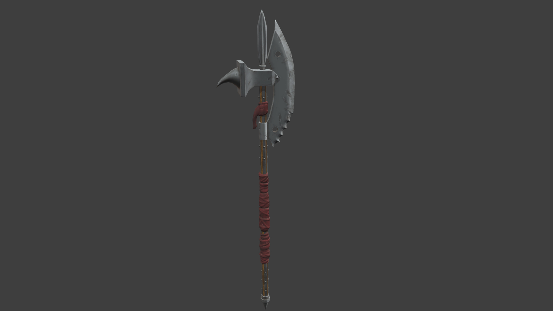 Stylized Steel Halberd 3D Model - TurboSquid 1783828