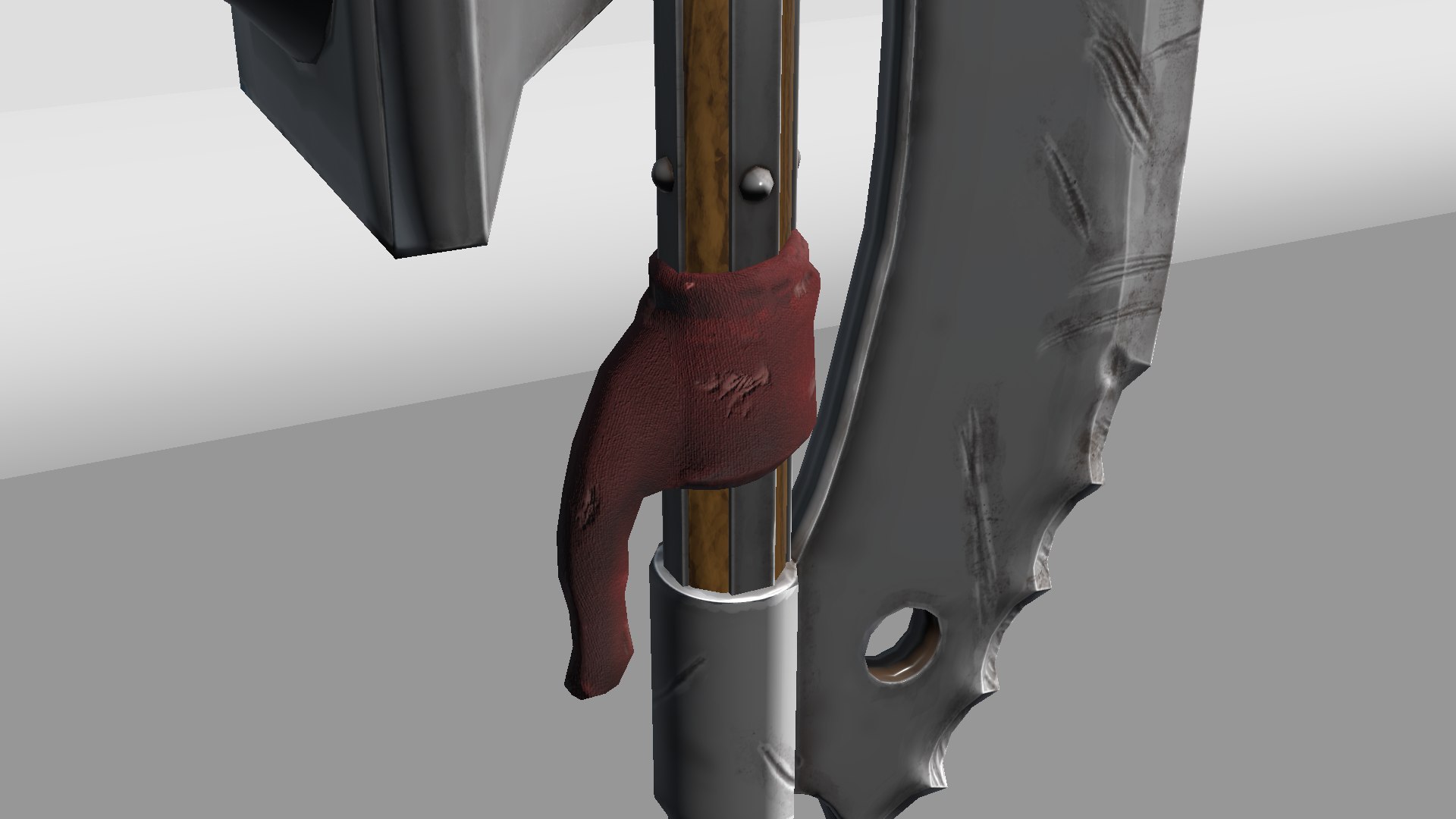 Stylized Steel Halberd 3D Model - TurboSquid 1783828