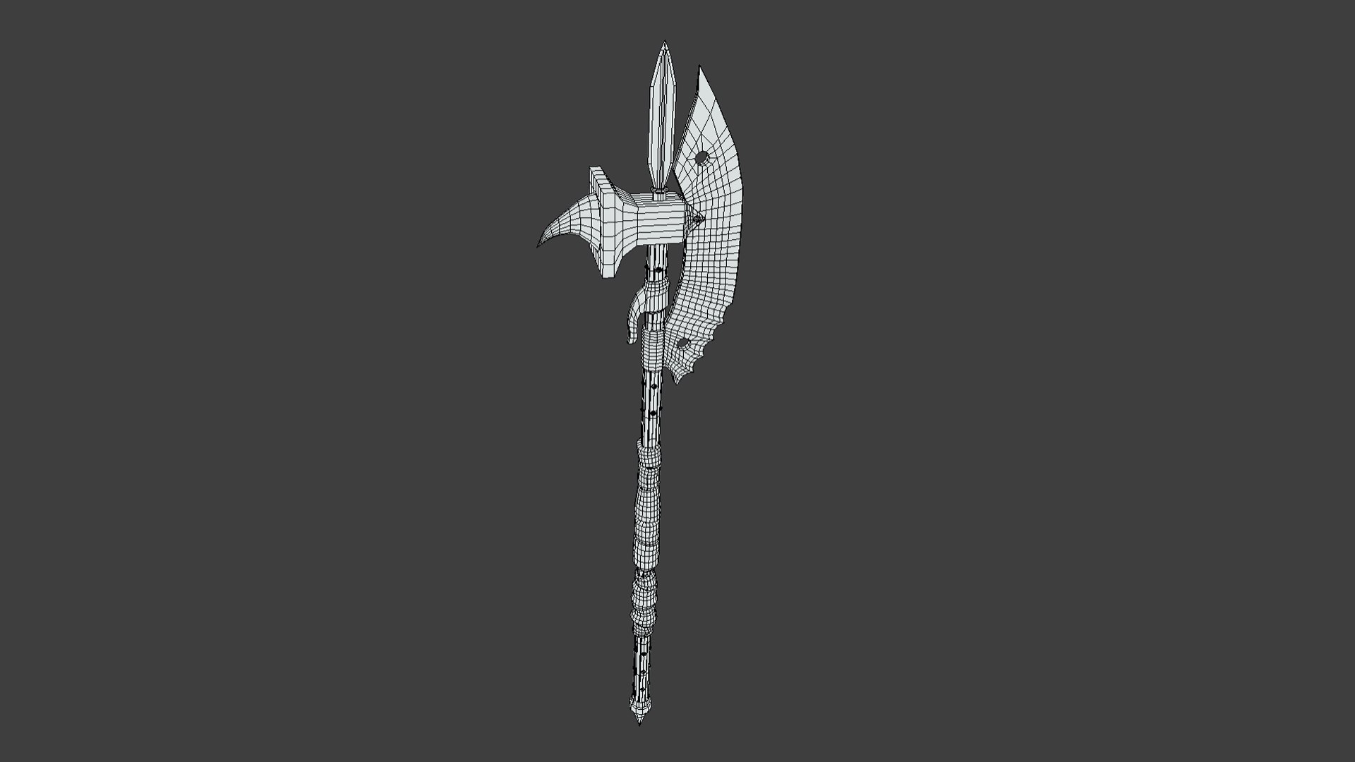 Stylized Steel Halberd 3D Model - TurboSquid 1783828