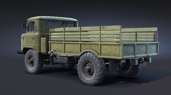 Soviet truck gaz-66 3D model - TurboSquid 1428497