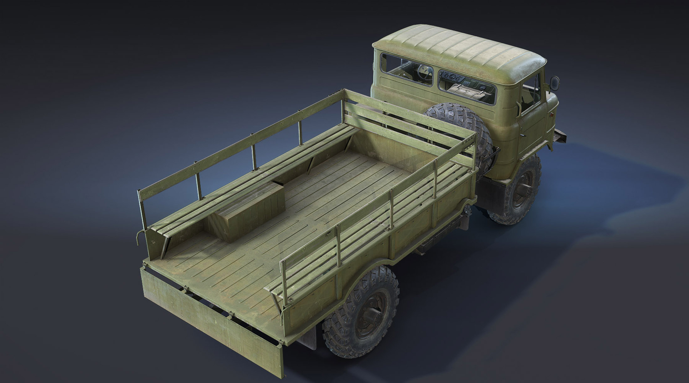 Soviet truck gaz-66 3D model - TurboSquid 1428497