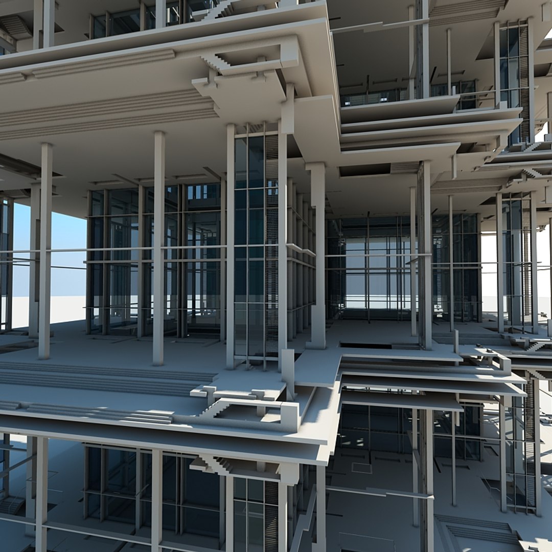3d Model Complex Structure