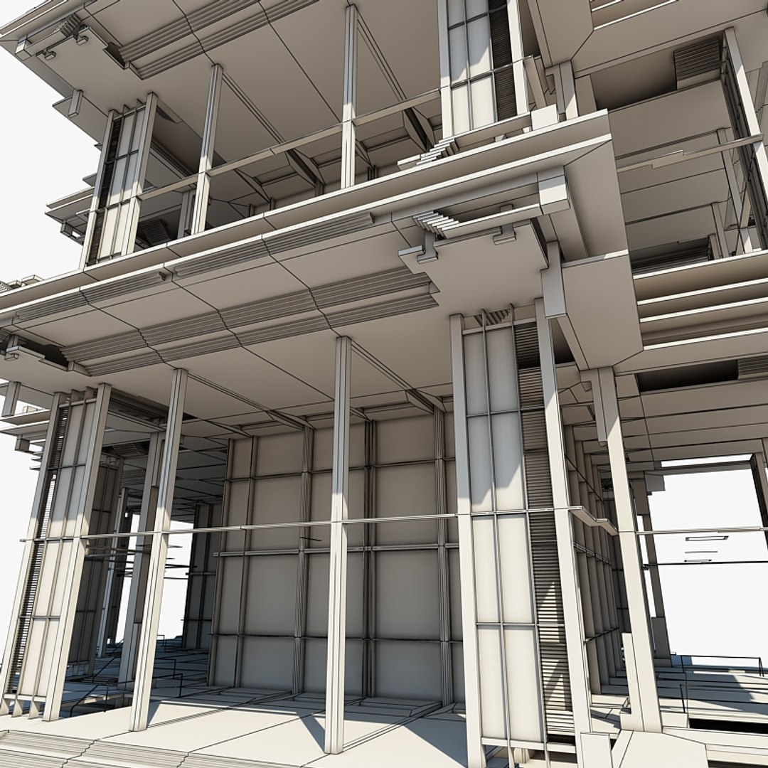 3d Model Complex Structure