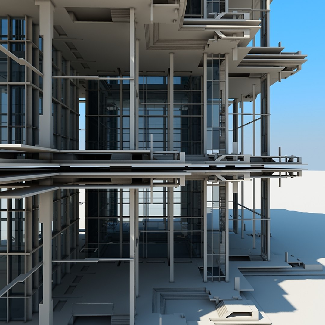 3d Model Complex Structure