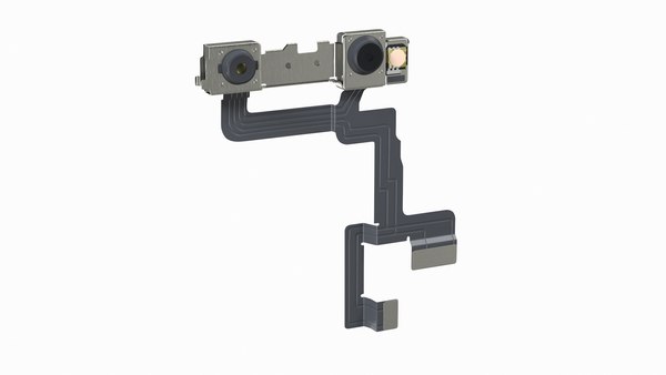 Smartphone-Doppel-Frontkamera-Modul 3D-Modell - TurboSquid 1647114