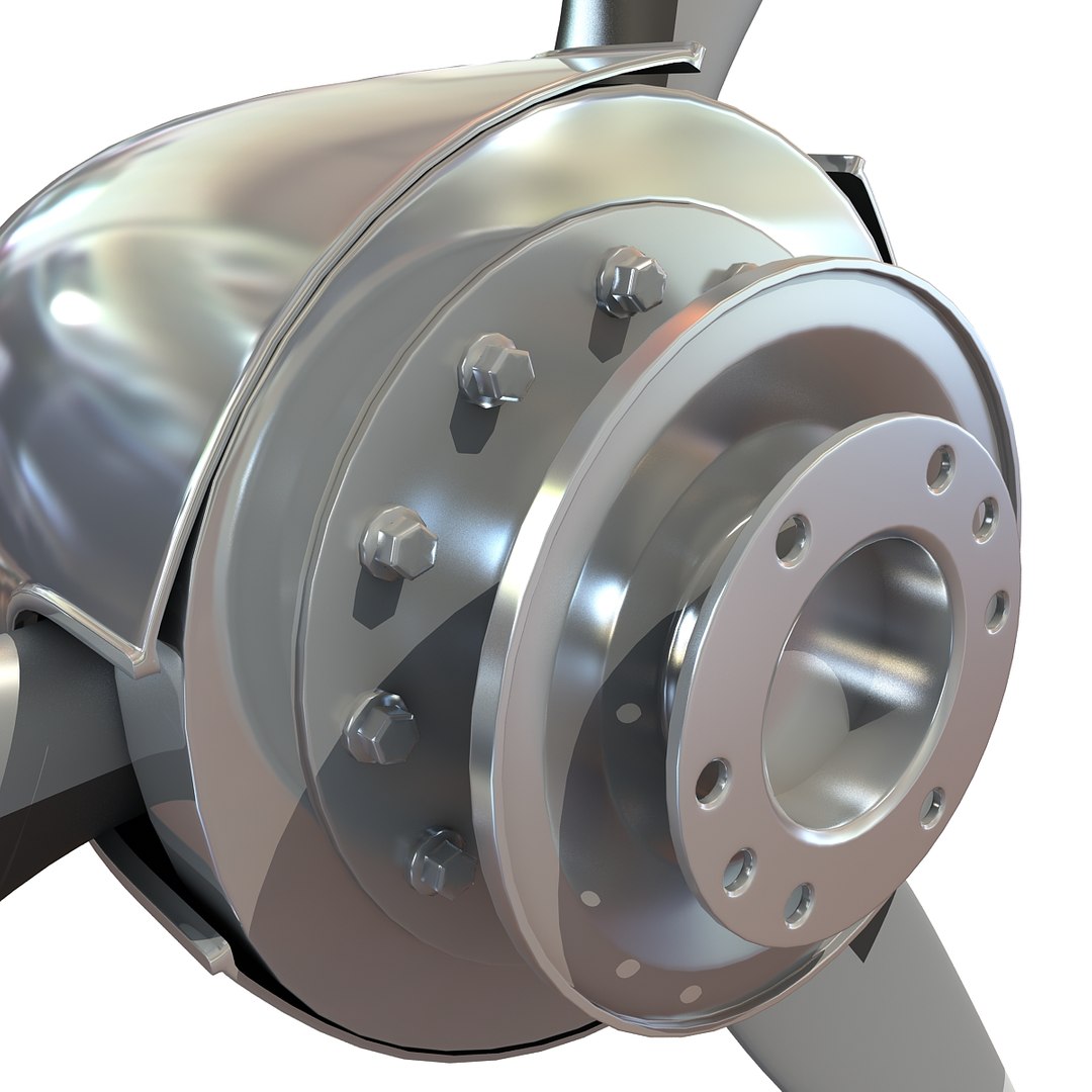 3d Obj Aircraft Propeller Blade