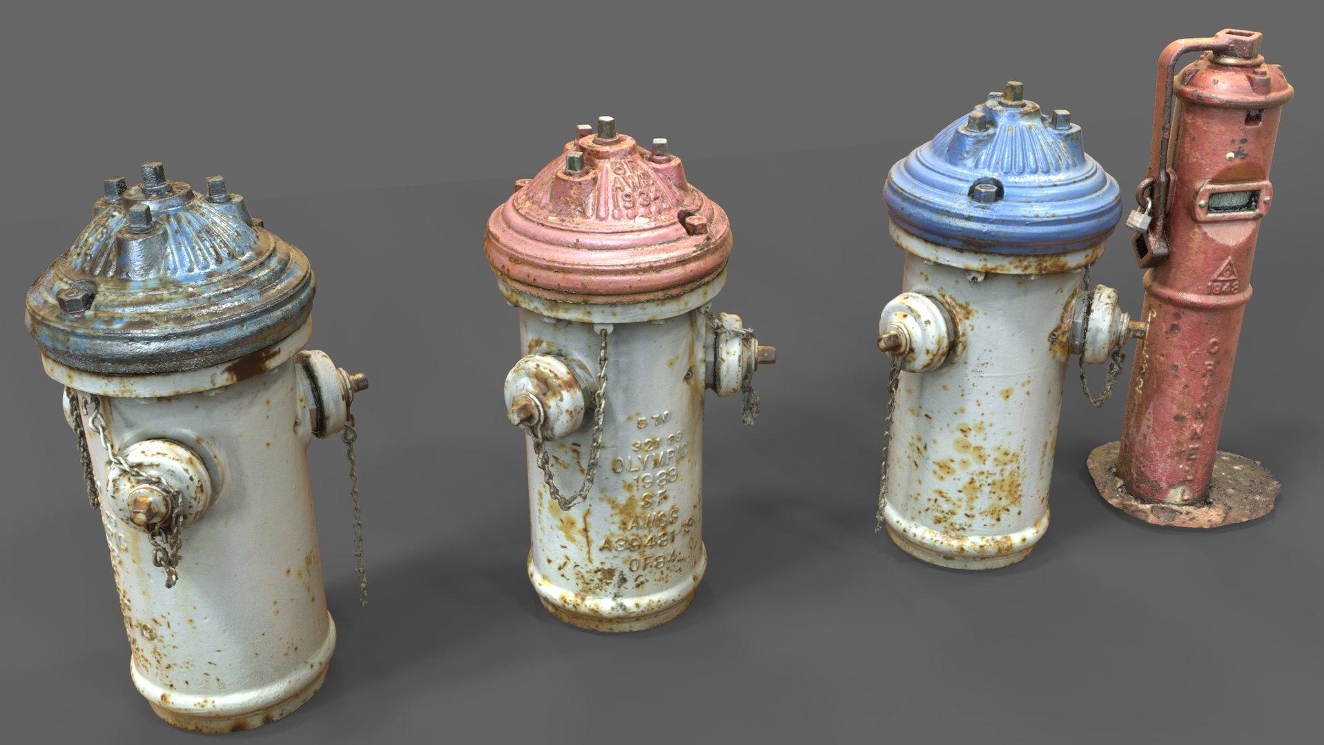 firefighting hydrant 3d 3ds