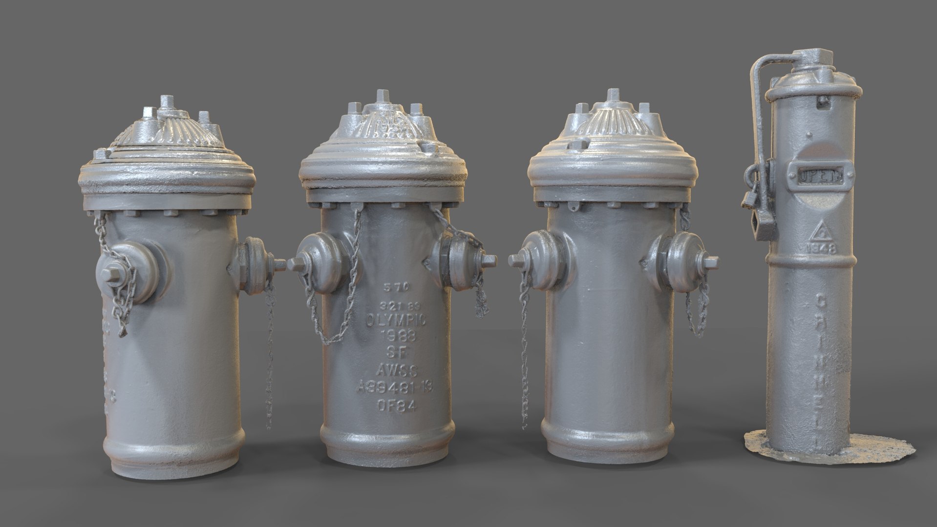 firefighting hydrant 3d 3ds