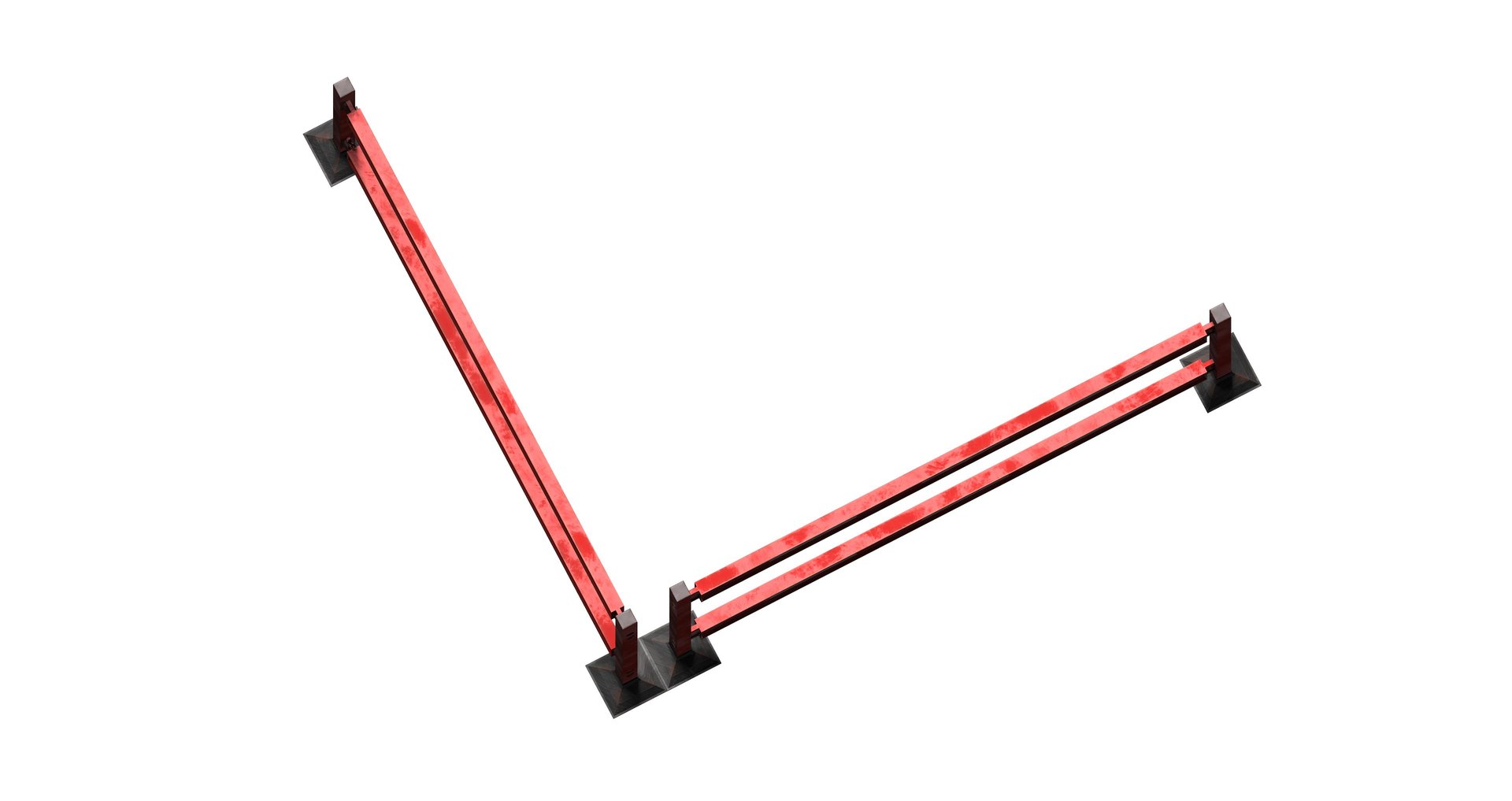 Traffic line temporary barrier systems 3D model - TurboSquid 2085588
