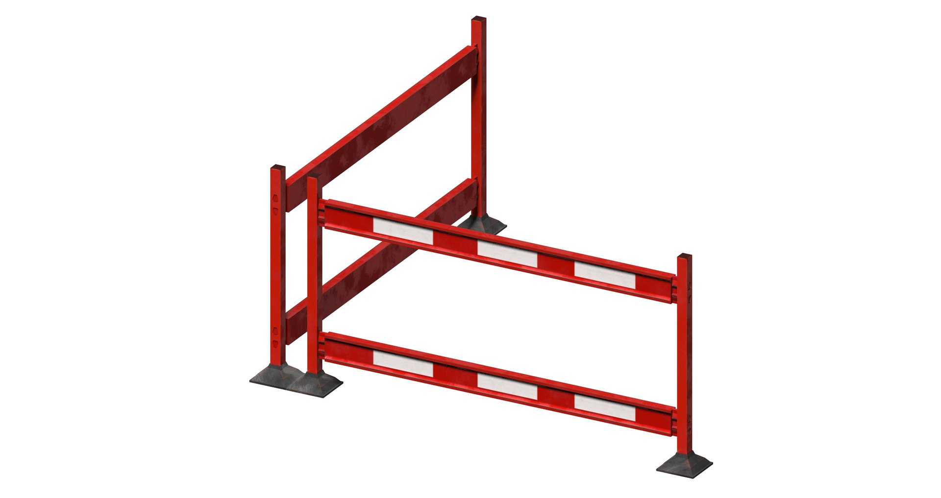 Traffic line temporary barrier systems 3D model - TurboSquid 2085588