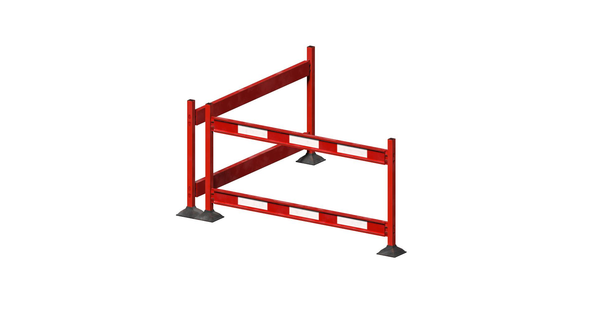 Traffic line temporary barrier systems 3D model - TurboSquid 2085588