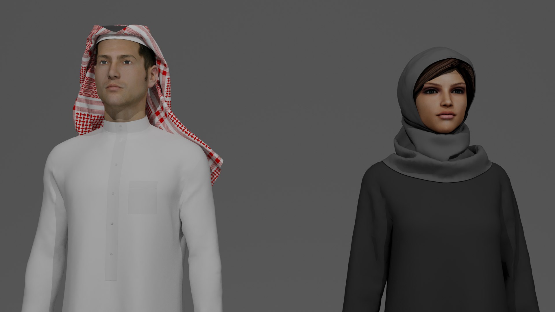 3D Model Saudi Uae - TurboSquid 1359870