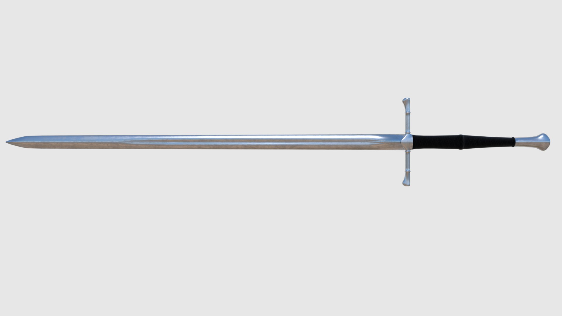 3d Model Long Sword - Ready