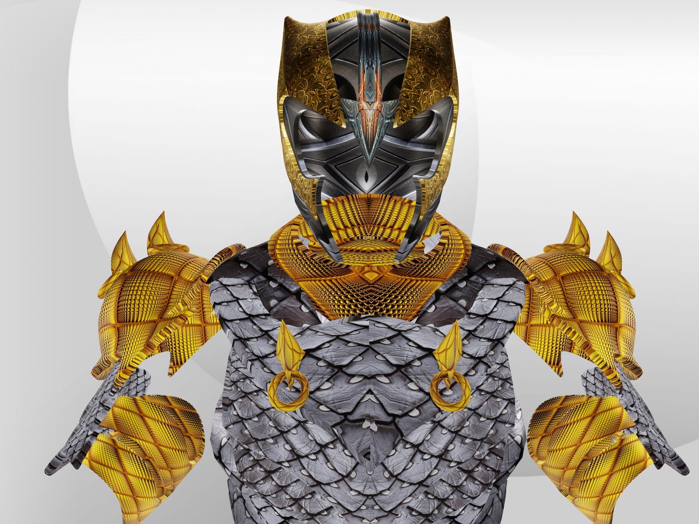 3D Styles Armor Low-poly 3D Model - TurboSquid 1806771