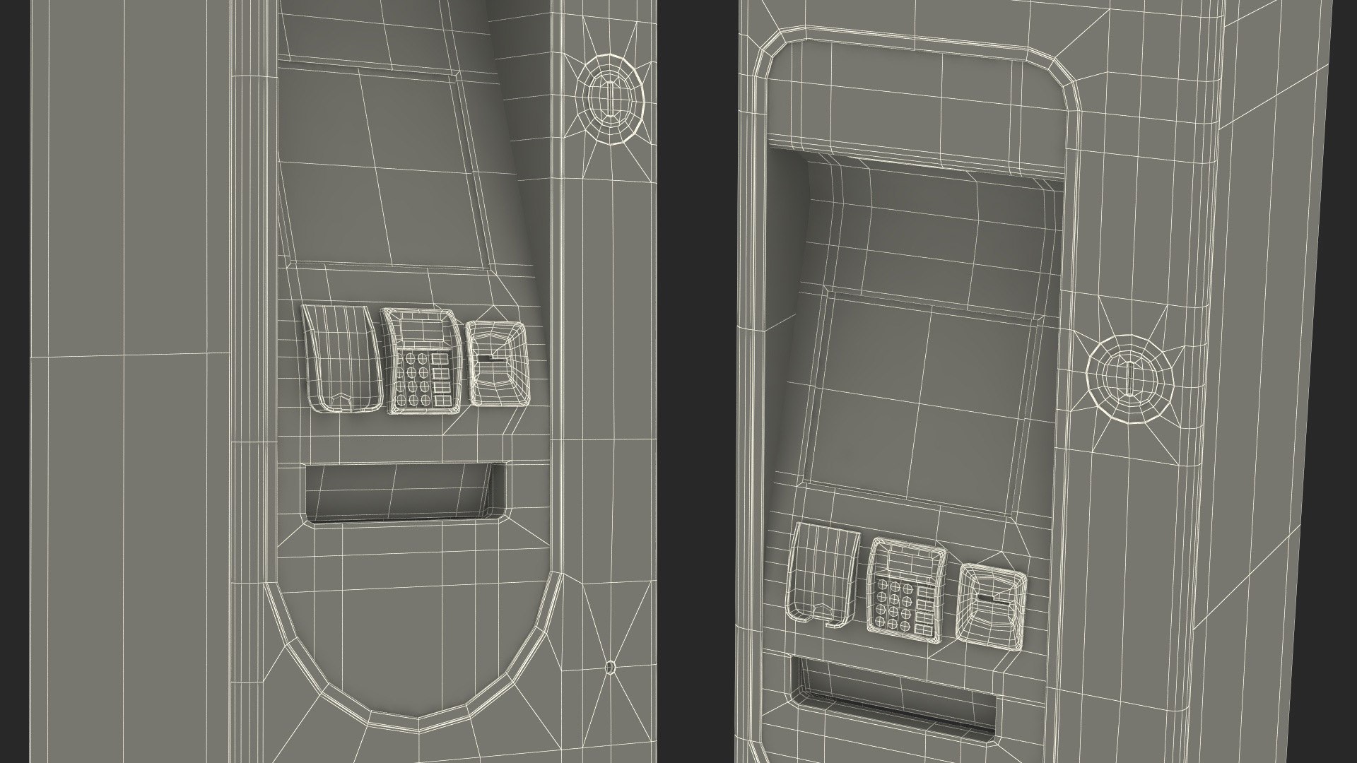 3D Self Service Ticket Machine Orange - TurboSquid 2241925