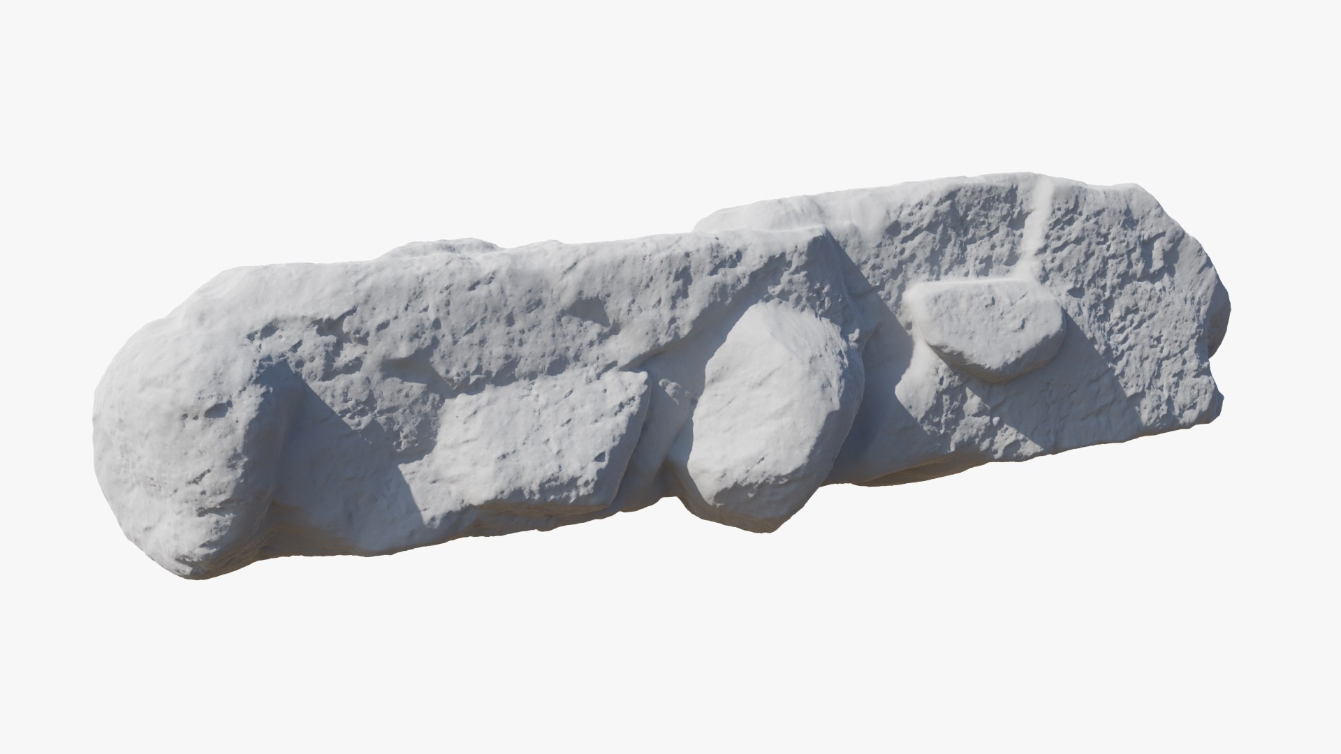 3D Rocky Cliff Model - TurboSquid 2238486