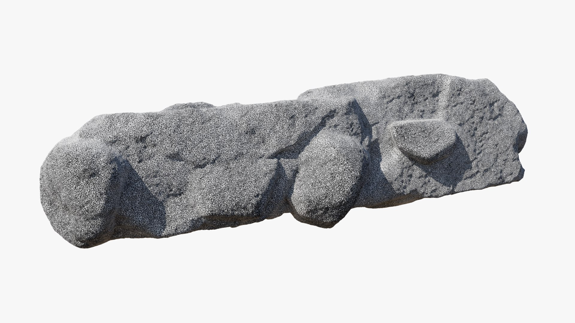 3D Rocky Cliff Model - TurboSquid 2238486