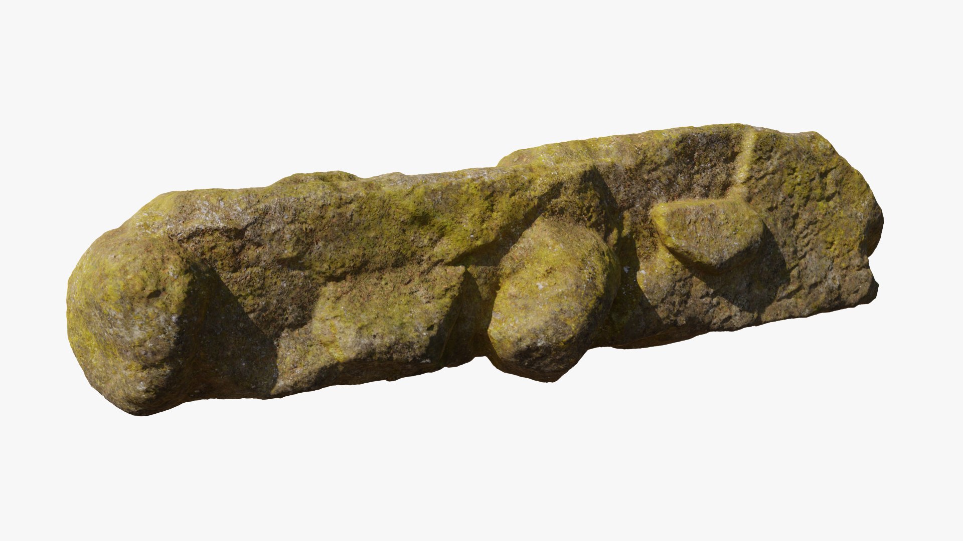 3D Rocky Cliff Model - TurboSquid 2238486