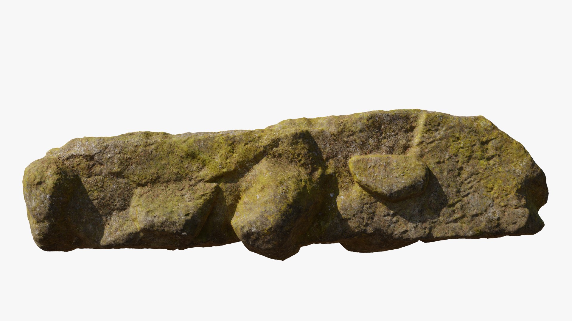 3D Rocky Cliff Model - TurboSquid 2238486