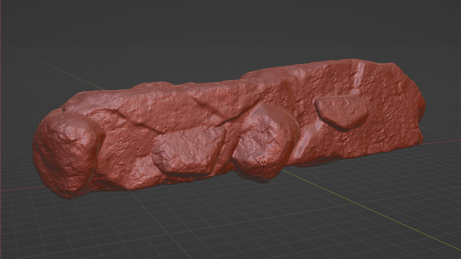 3D Rocky Cliff Model - TurboSquid 2238486