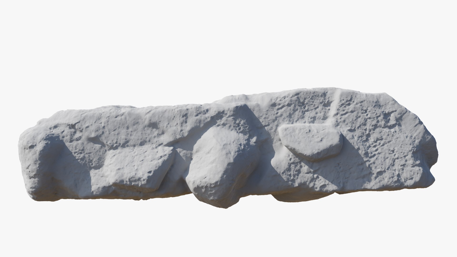 3D Rocky Cliff Model - TurboSquid 2238486