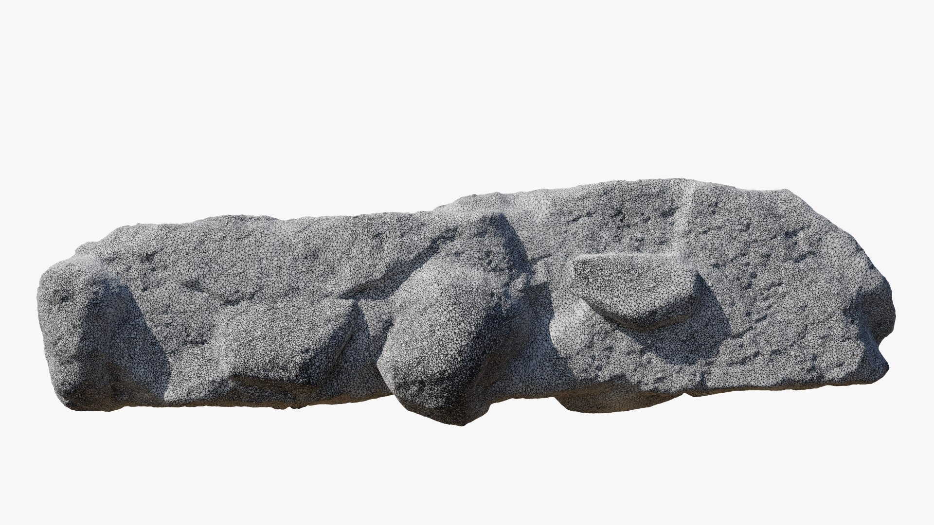 3D Rocky Cliff Model - TurboSquid 2238486