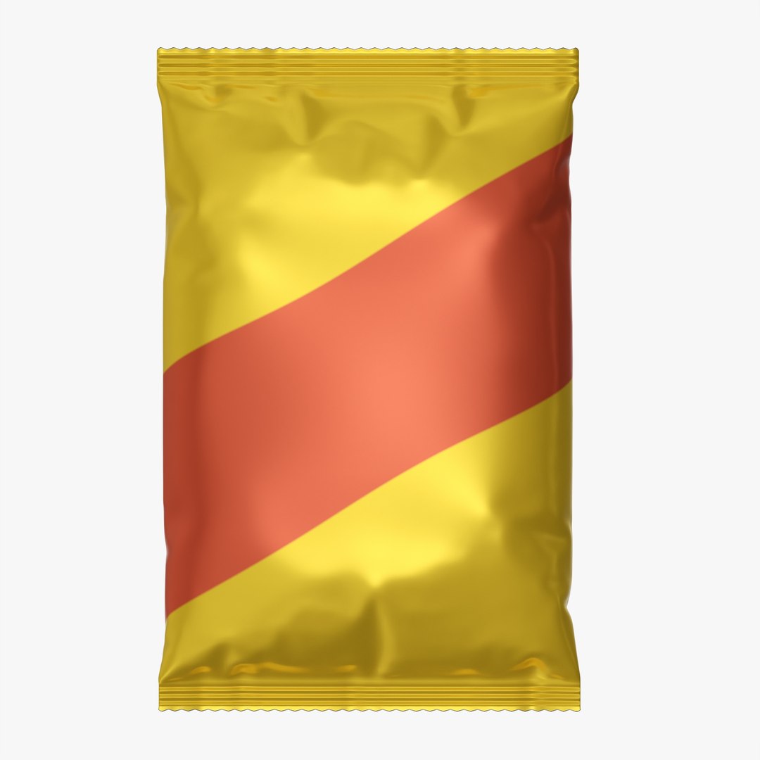 Mockup snack pack 3D model - TurboSquid 1704236