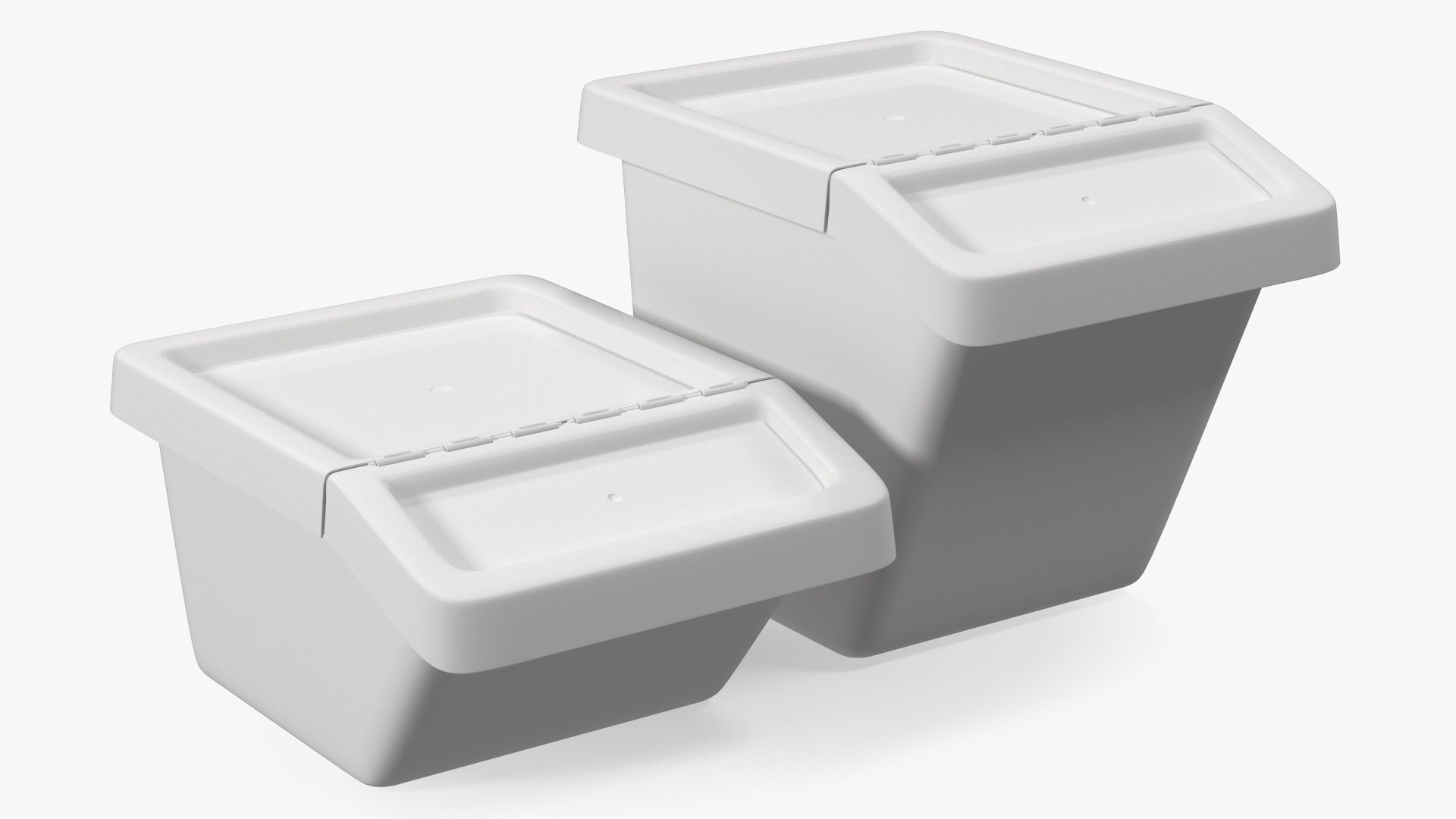 3D model Storage Containers with Lid Set - TurboSquid 2071358