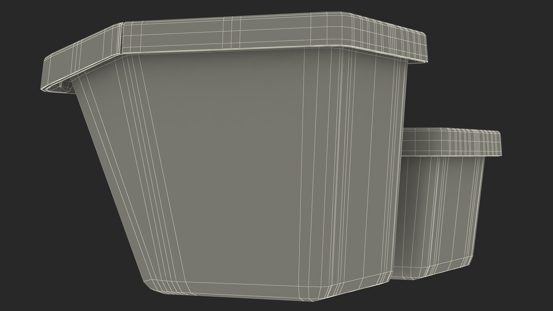 3D model Storage Containers with Lid Set - TurboSquid 2071358
