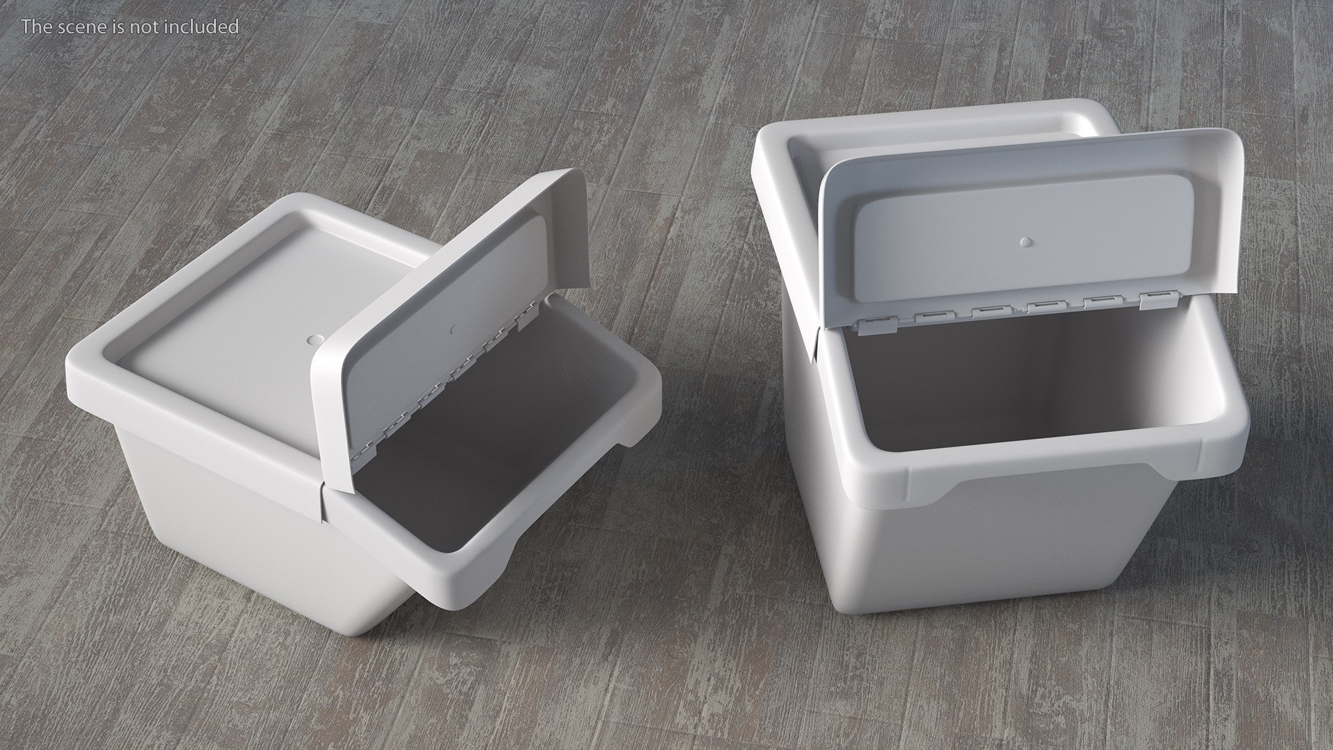 3D model Storage Containers with Lid Set - TurboSquid 2071358