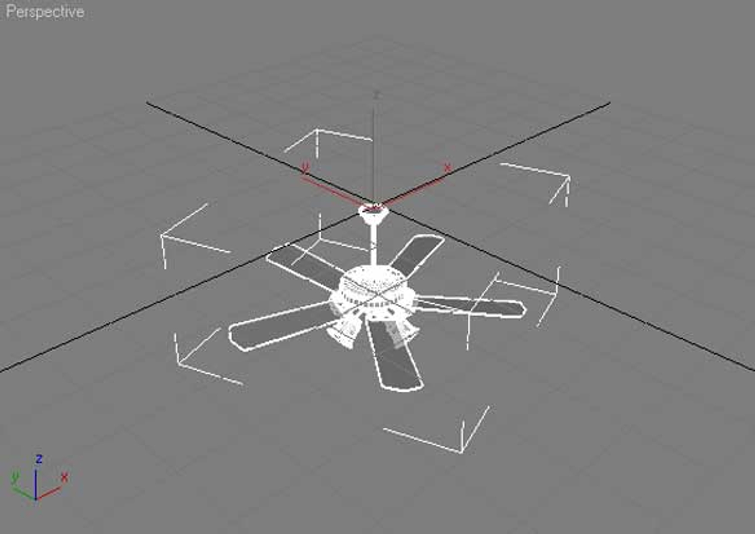 maya ceiling fan light