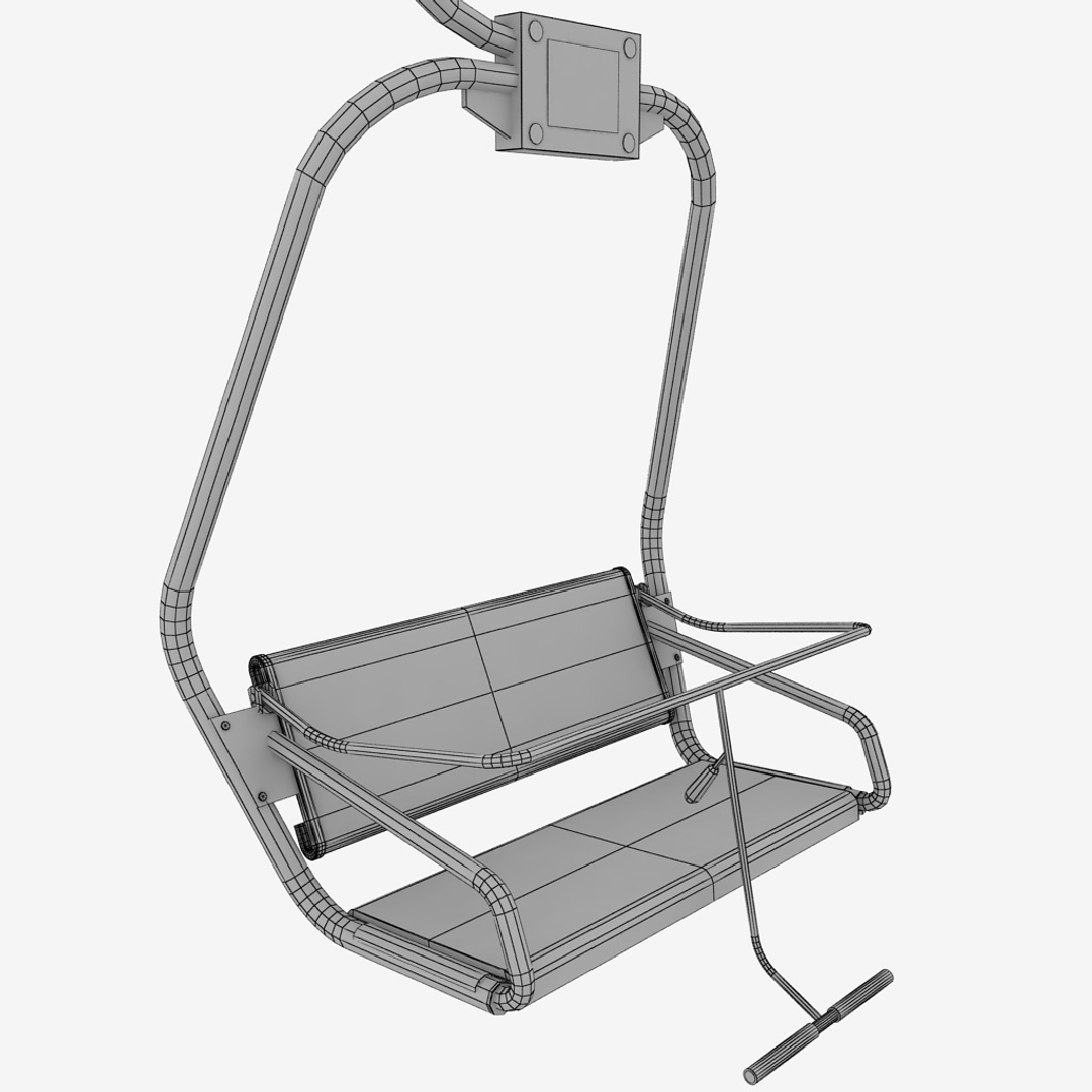 3d 3ds pack ski lift