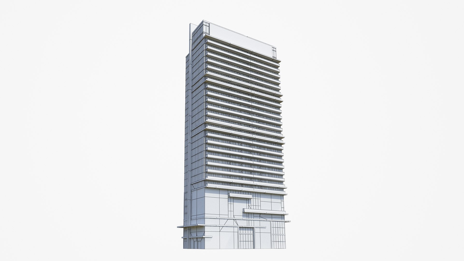 2 buildings 3D model - TurboSquid 1360619