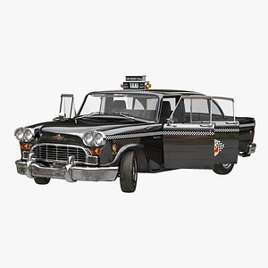 Checker Taxi 3ds Max Models for Download | TurboSquid