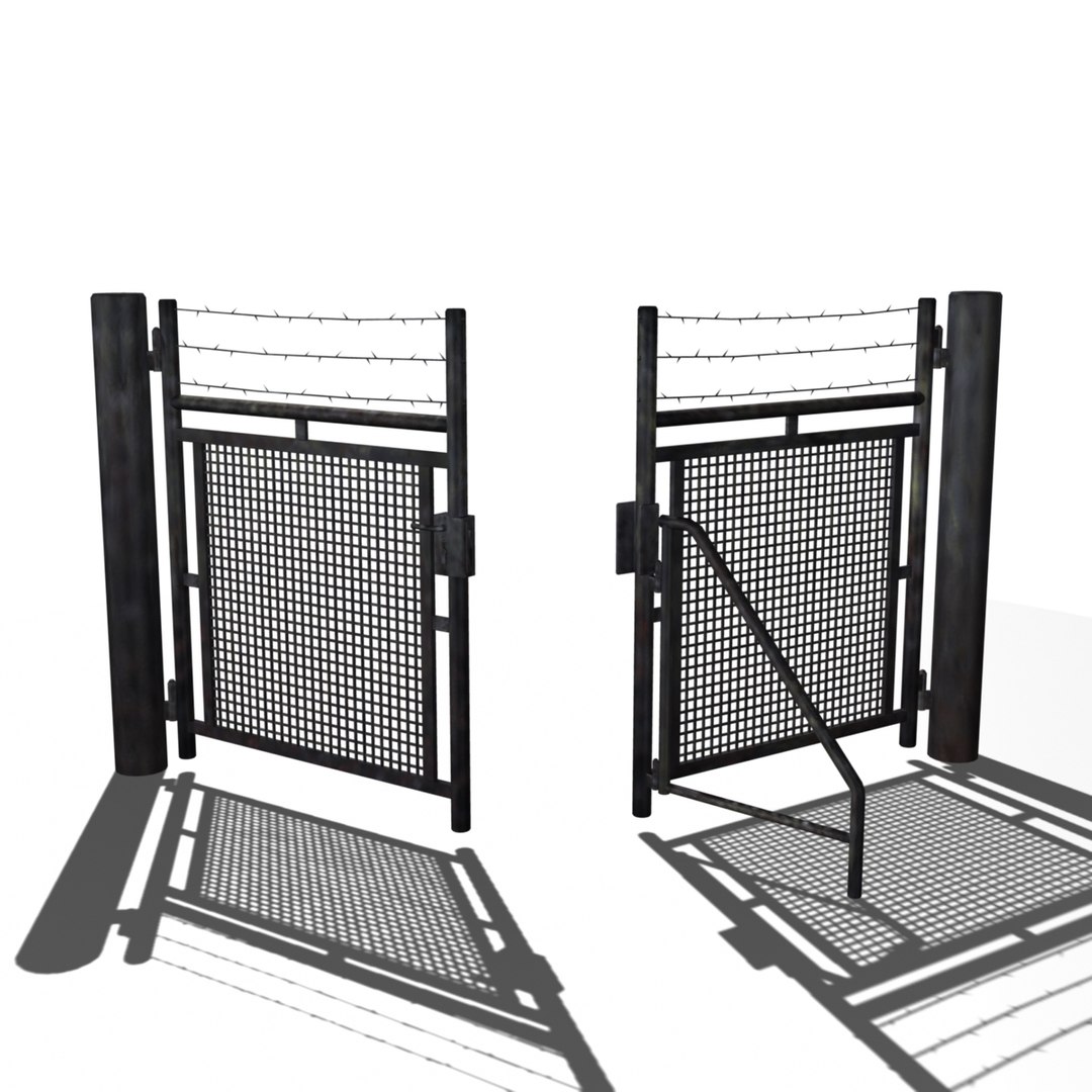 Gate Model - TurboSquid 1280345