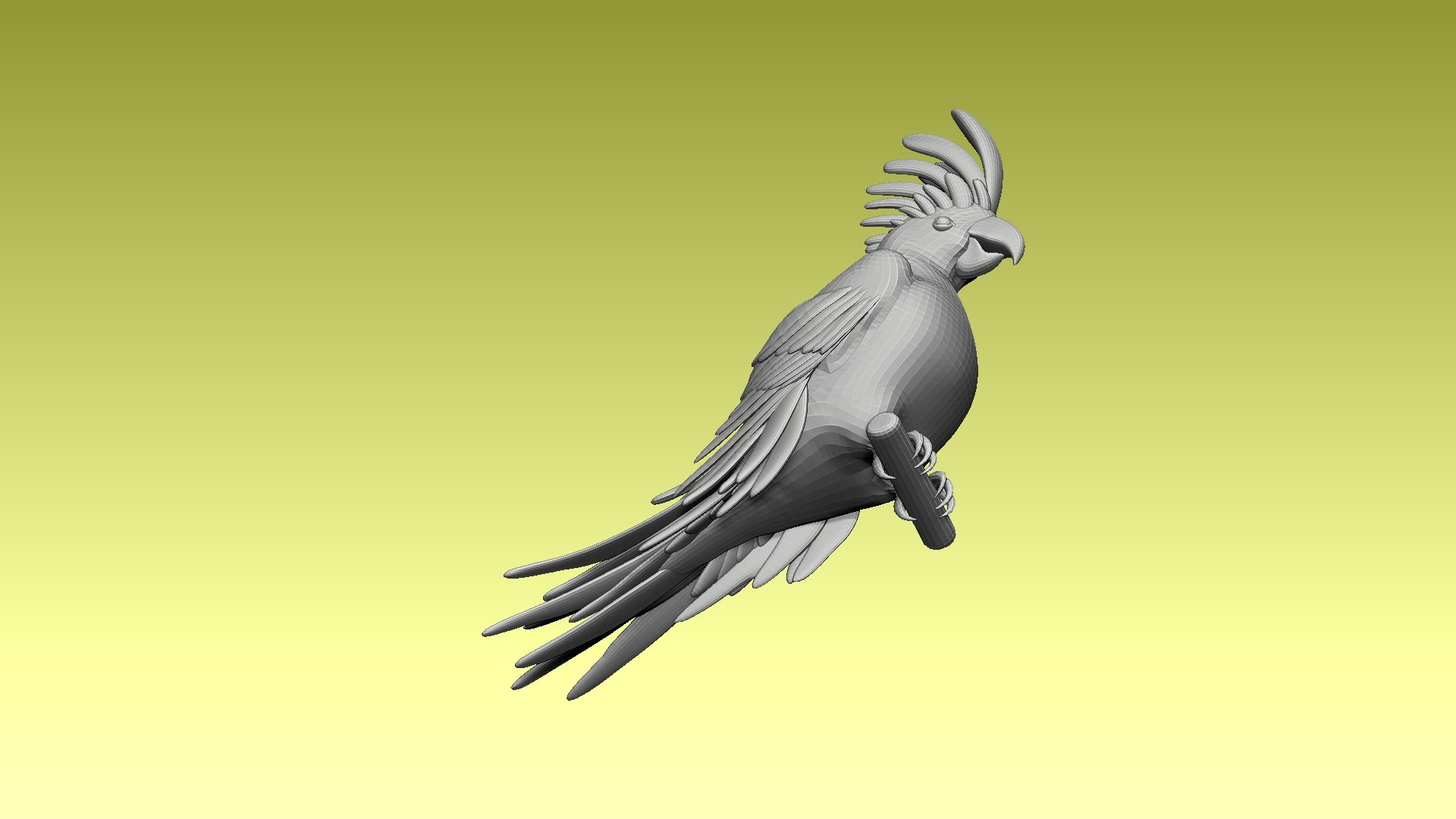3D parrot model - TurboSquid 1828881