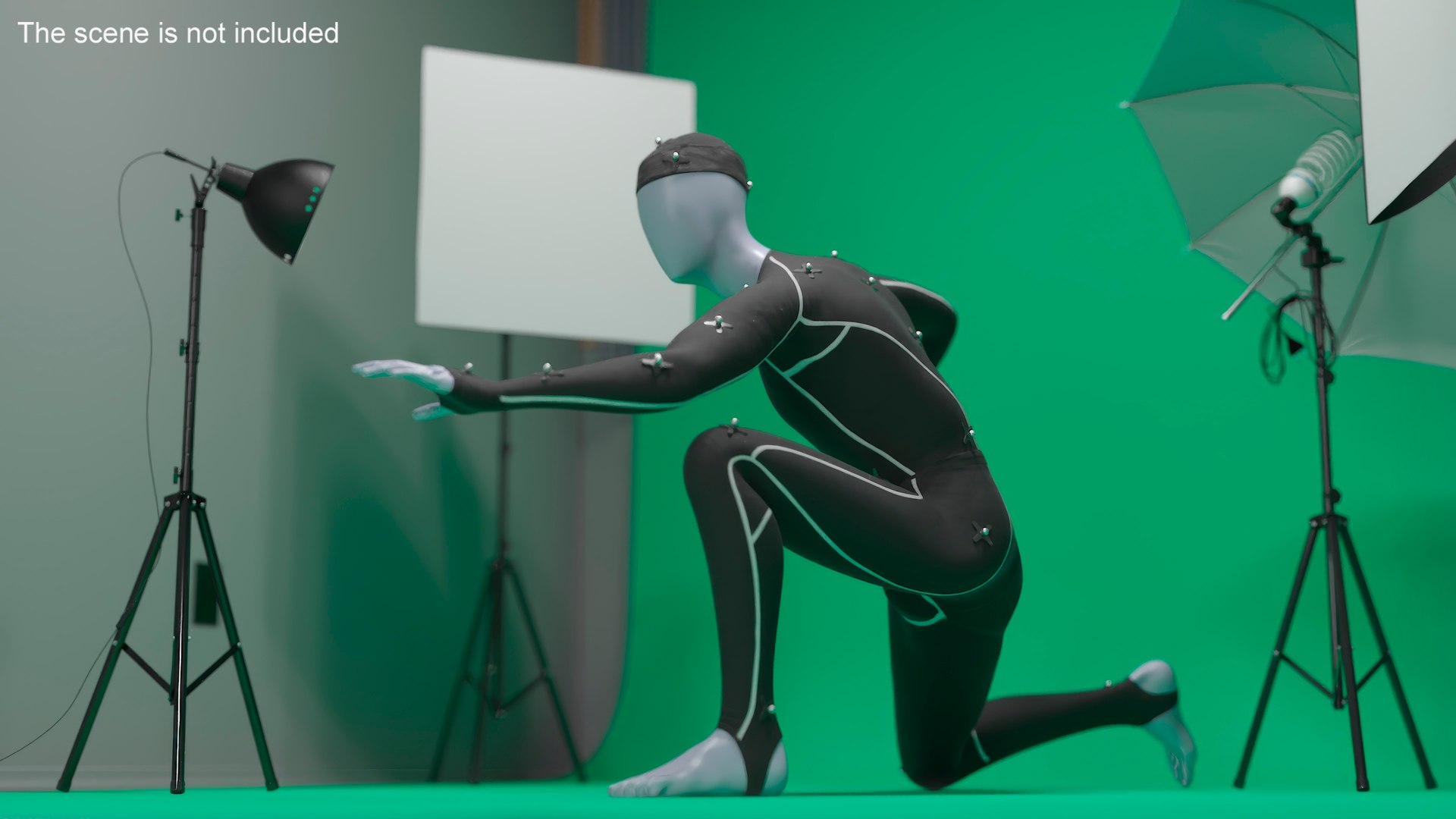 3D Model OptiTrack Motion Capture Suit Rigged For Cinema 4D - TurboSquid 2330258