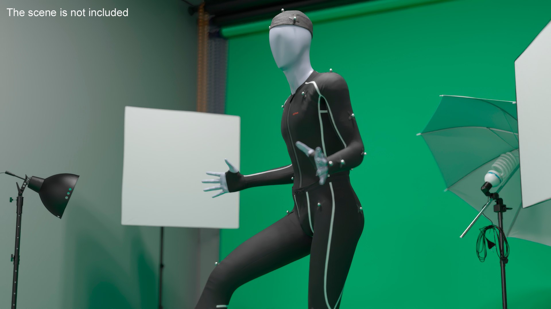 3D Model OptiTrack Motion Capture Suit Rigged For Cinema 4D - TurboSquid 2330258
