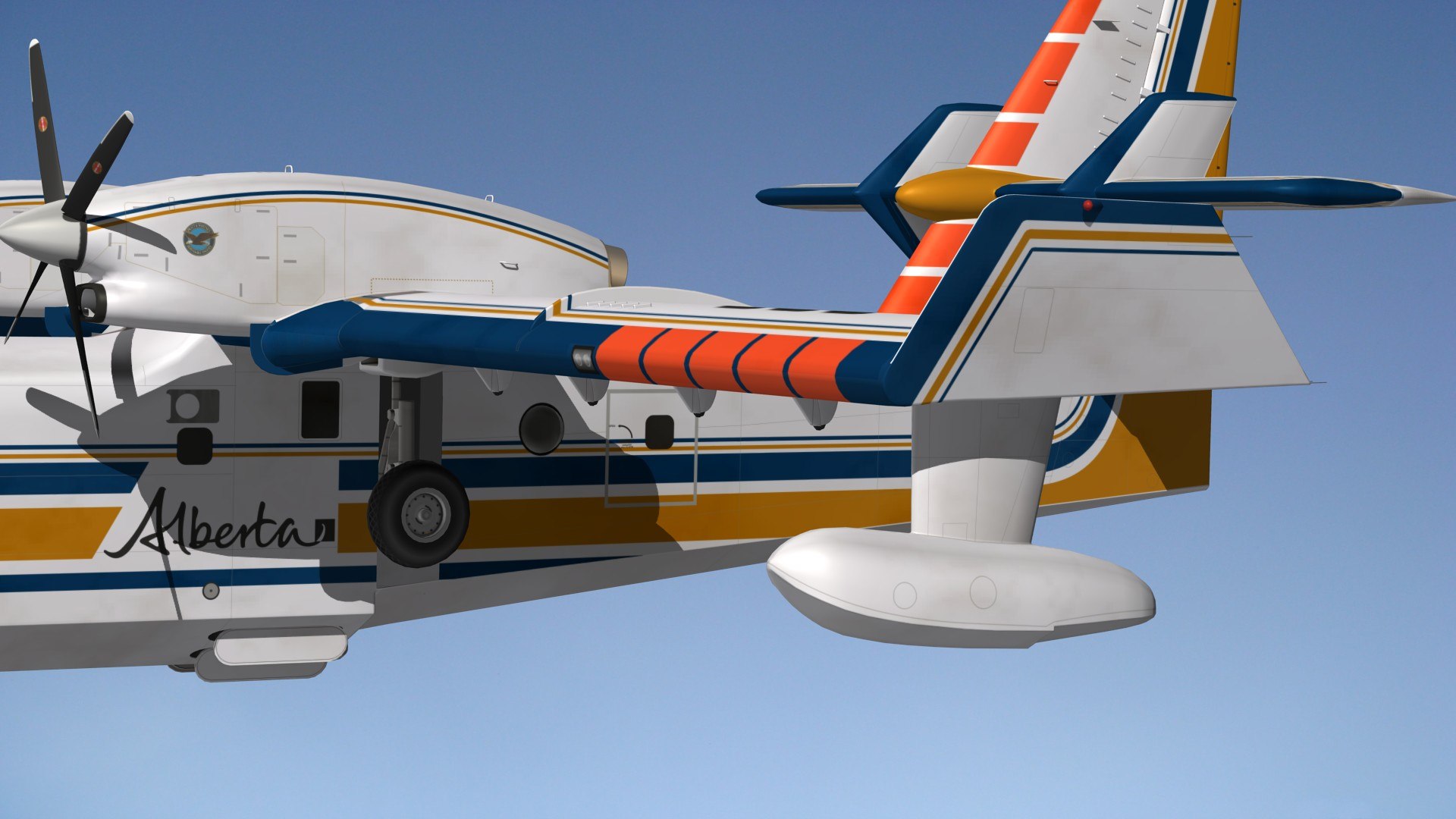 3D CL415 Firefighter Canada Model - TurboSquid 2109591