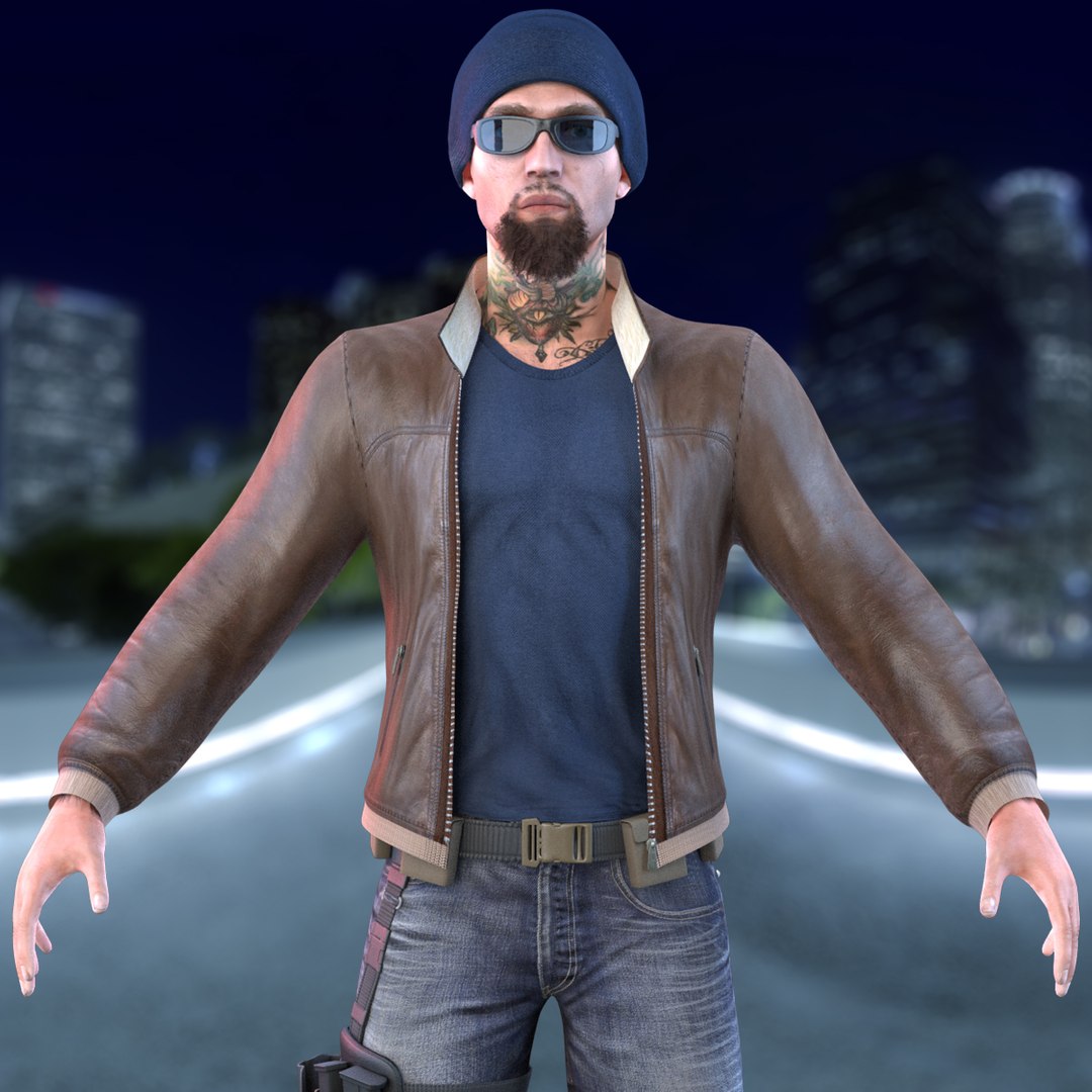3D dude pbr 2020 model - TurboSquid 1574575