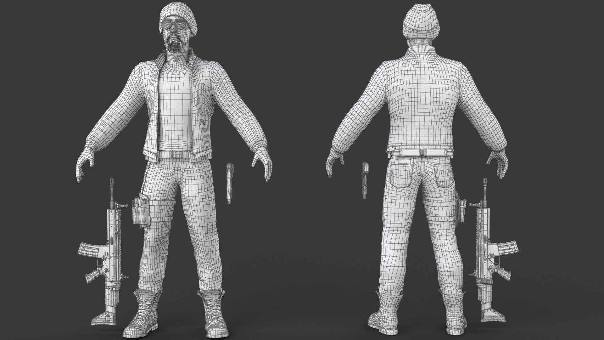3D dude pbr 2020 model - TurboSquid 1574575