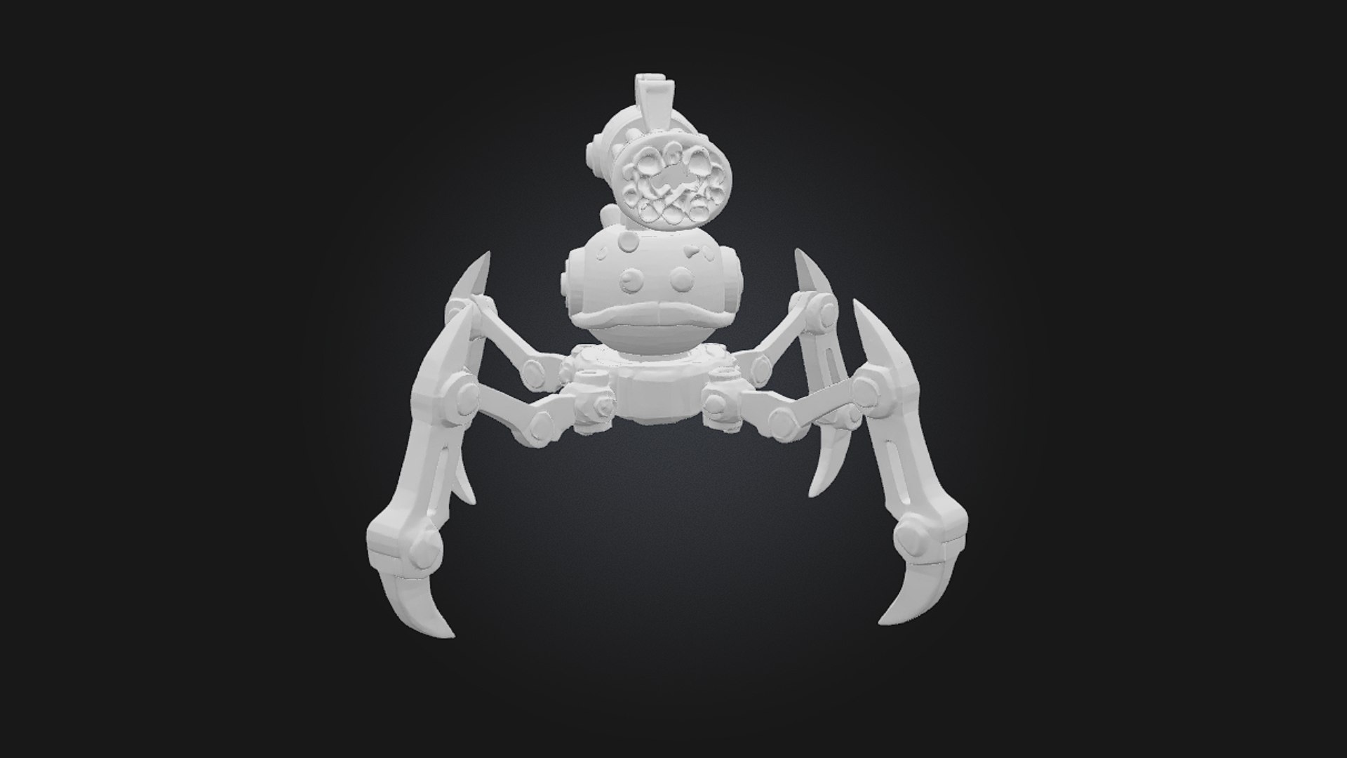 Sentry Strider The Lone Watcher Of Forgotten Frontiers 3D Model ...