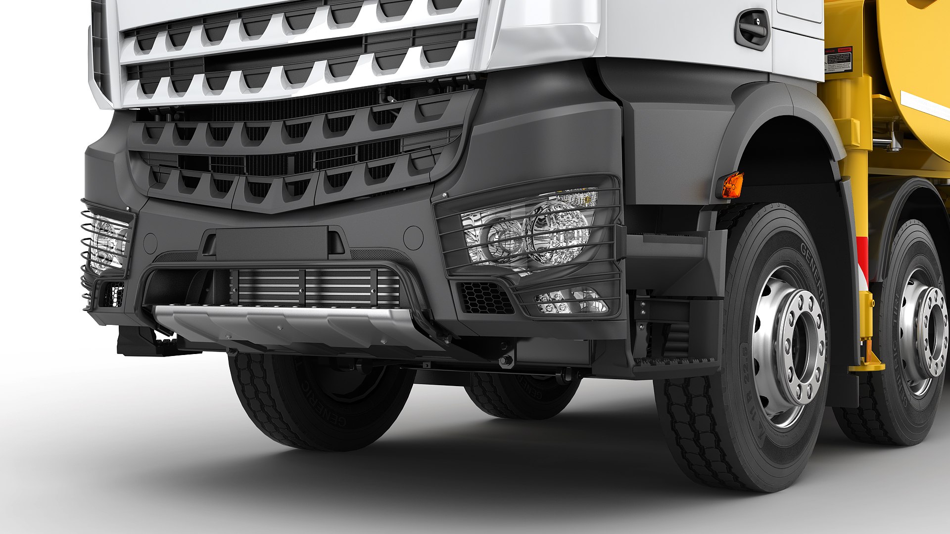 Concrete Pump 8X4 Rigged 3D Model - TurboSquid 1818248